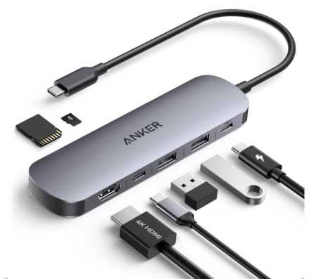 Anker Nano Usb-C Hub 7In1