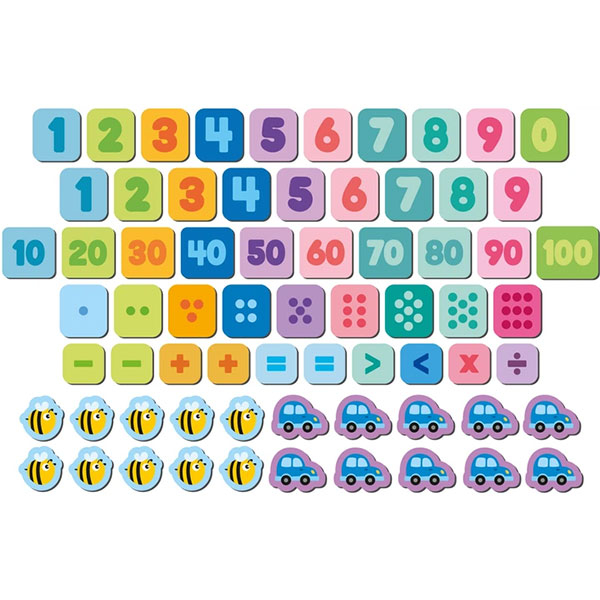 Montesori set sa magnetima brojevi 36pcs 104/200274