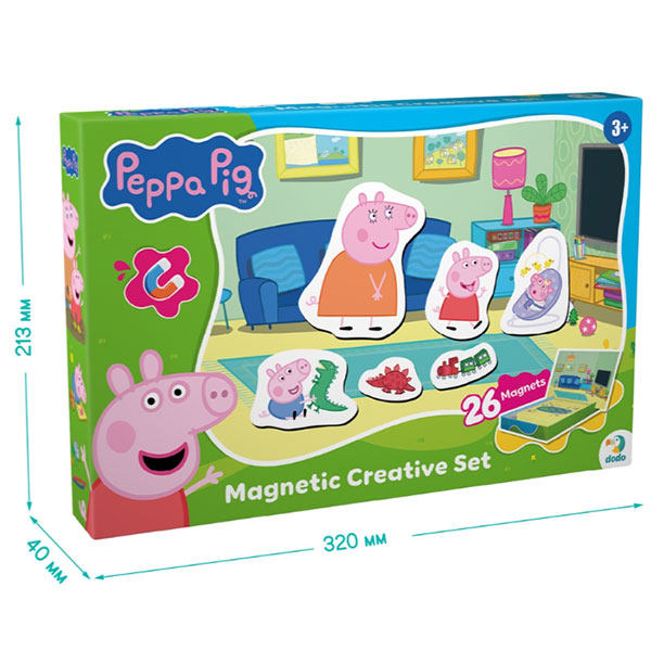 Magnetni kreativni set Peppa Pig 104/200665