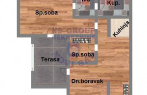 Prodajem Stan-Apartman, Karagaca, Novi Sad Okolica