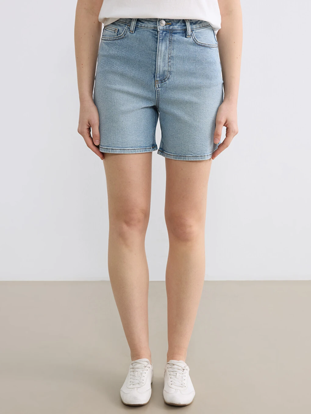LCWAIKIKI Classic Regular Fit Ženski Teksas Šorts