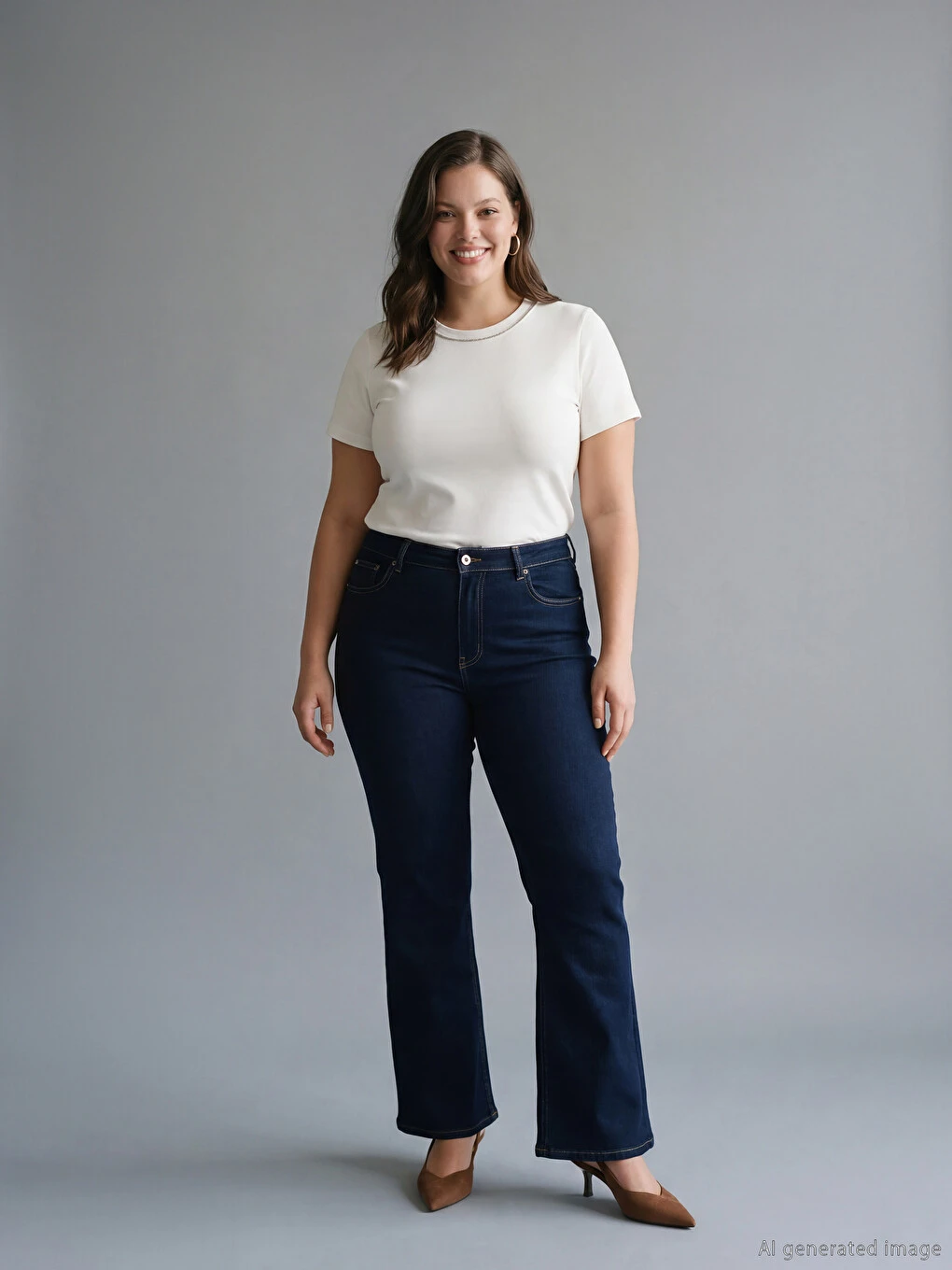 LCW Modest Bluza Sa Okruglim Izrezom Ukrašena Cirkonima