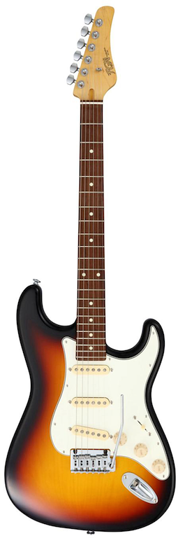 FGN Fujigen BST-R Boundary Odyssey 3 Tone Sunburst električna gitara