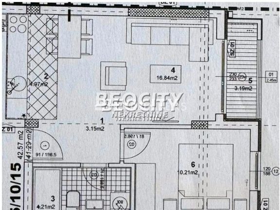 Novi Sad, Telep, Heroja Pinkija, 1.5, 42m2, 112810EUR