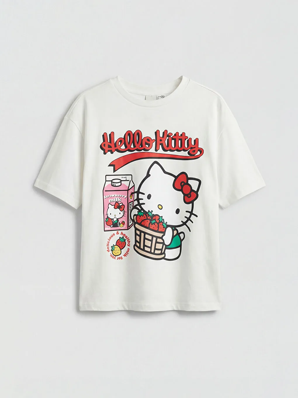 LCW Kids Hello Kitty Štampana Majica I Pantalone Za Devojčice