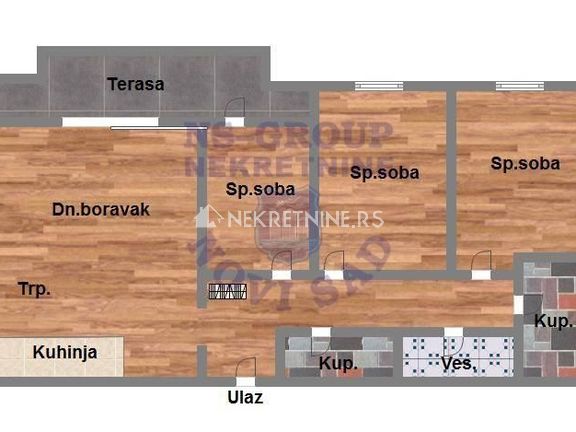 ~ 91m2 kod Instituta sa PDV-om ~