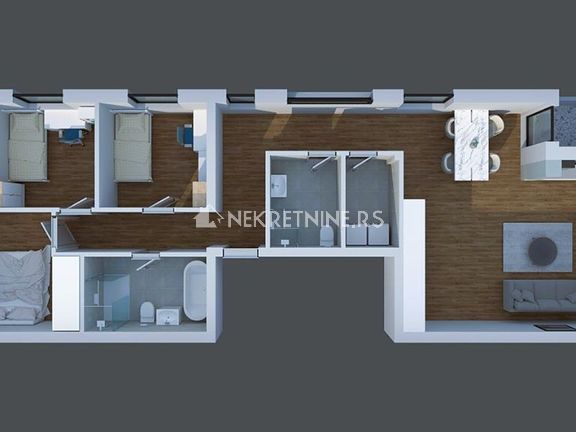 LUX Izgradnja na Tatarskom brdu + 2 parkinga + ostava