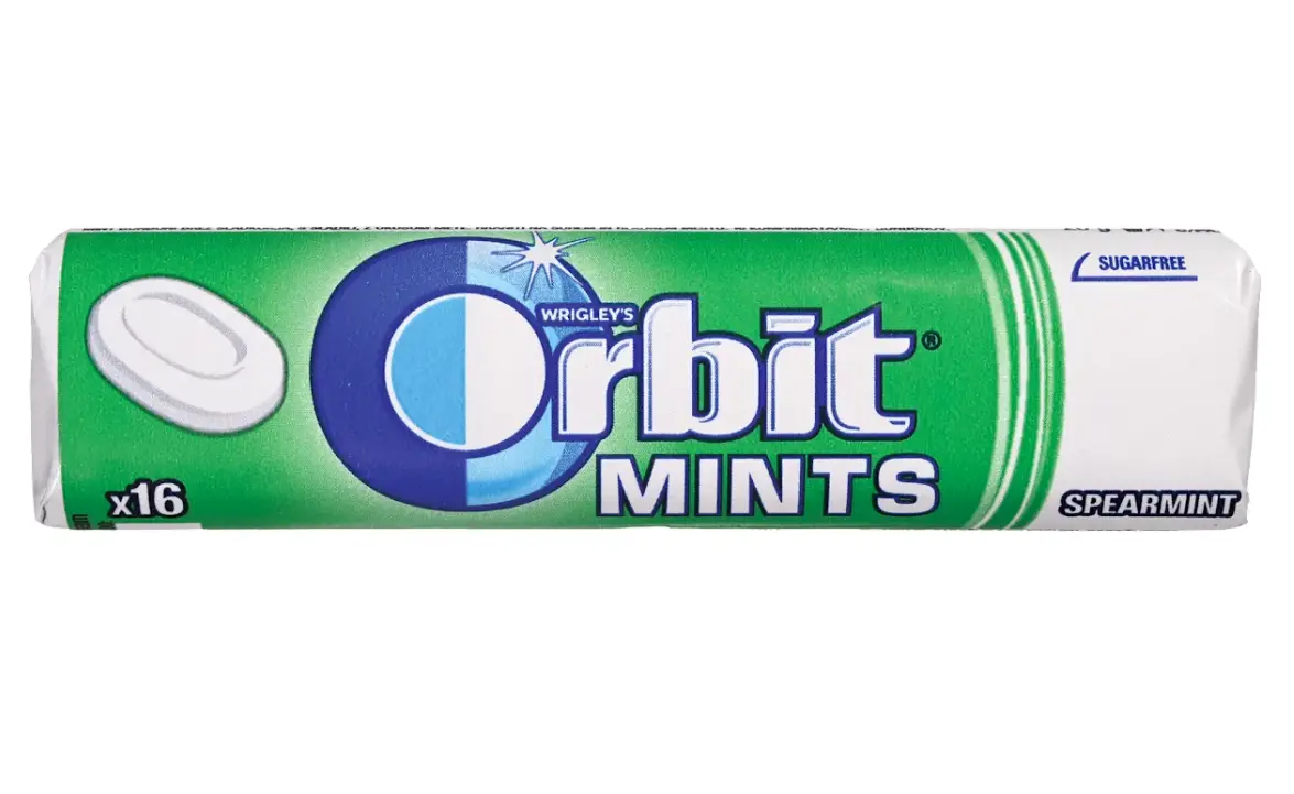 Orbit Bombone Spearmint, 16 komada