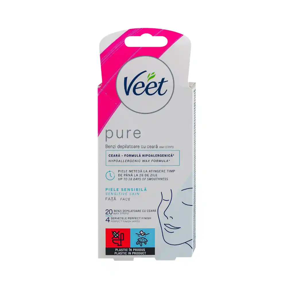 Veet Pure trake za depilaciju lica 20kom