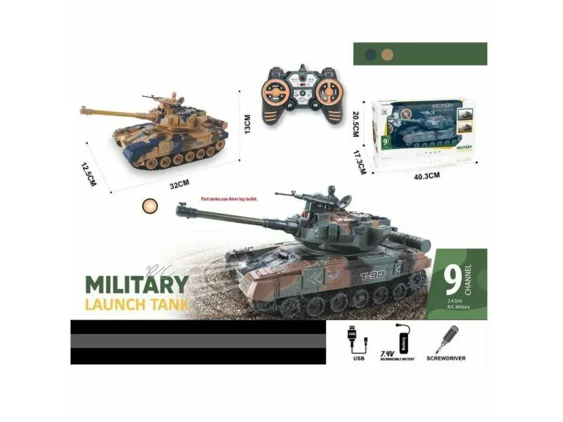 Milla Toys Igračka Tenk R/C sa daljinskim 11/81167