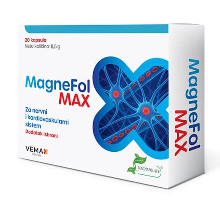 MagneFol MAX 20 kapsula