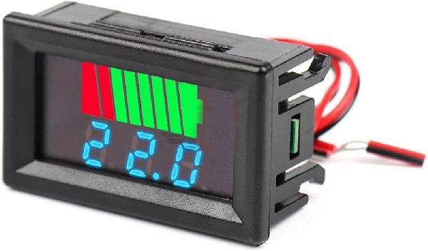 Indikator napunjenosti akumulatora, 12-60V