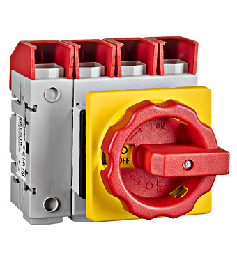 Gl. sklopka za nužno isklj. 4P, pred. mont. sa 4 rupe, 125A
Verzija Emergency prekidač, Nazivna struja 125A, Polovi 4, IP stepen zaštite IP65 (front), IP10 (output terminals), IP20 (supply termin...