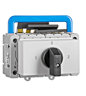 Grebenasti prekidač 1-0-2, 32A 4-polni na DIN šinu, IP40
Grebenasti prekidač 1-0-2, 32A 4-polni na DIN šinu, IP40