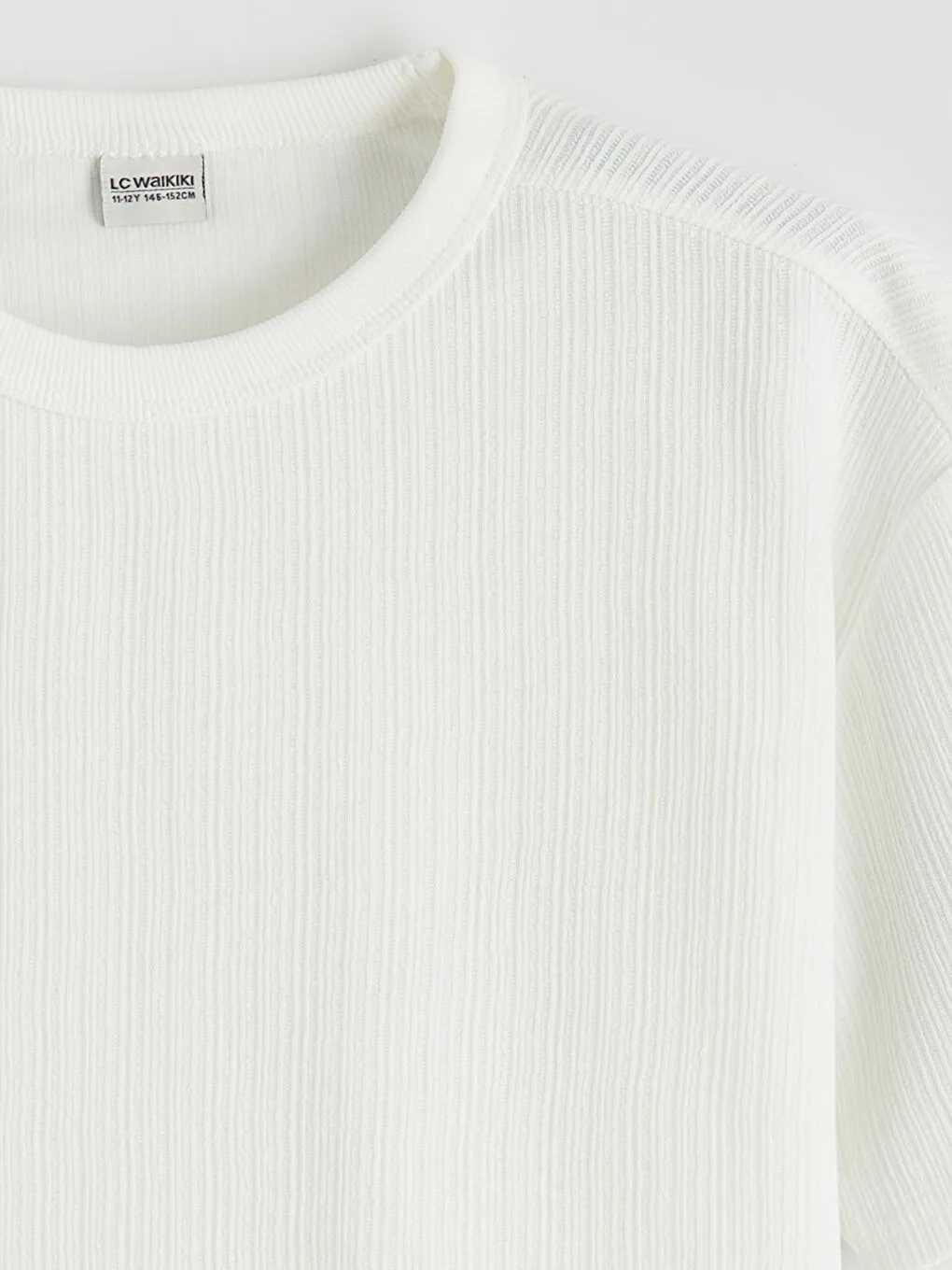 LCW Kids Teksturirana Majica Za Mladog Gospodina