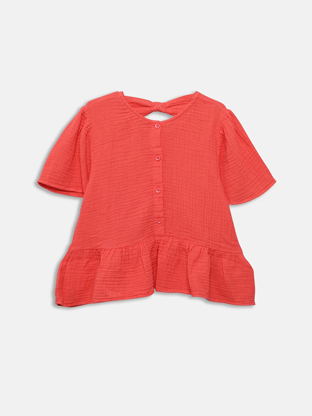 LCW Kids Bluza Sa Okruglim Izrezom Za Devojčice