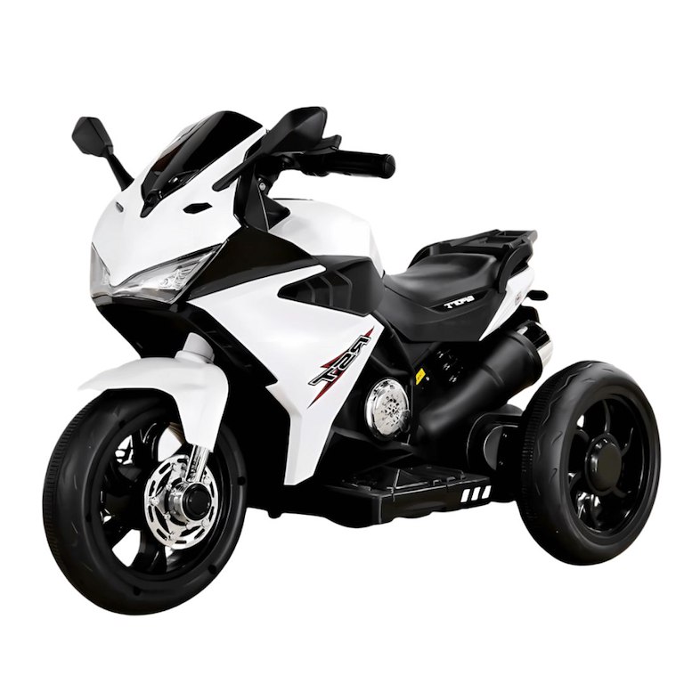 Dečiji Motor na akumulator na 3 točka Beli