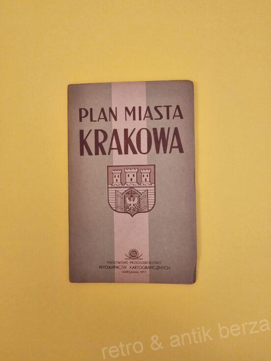Kolekcionarski primerak plan grada Krakova