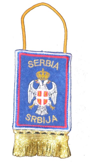 Zastavica za kola "Srbija"