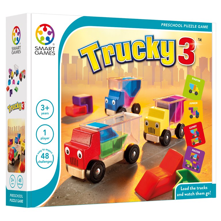 TRUCKY 3 PUZZLE za uzrast 3+