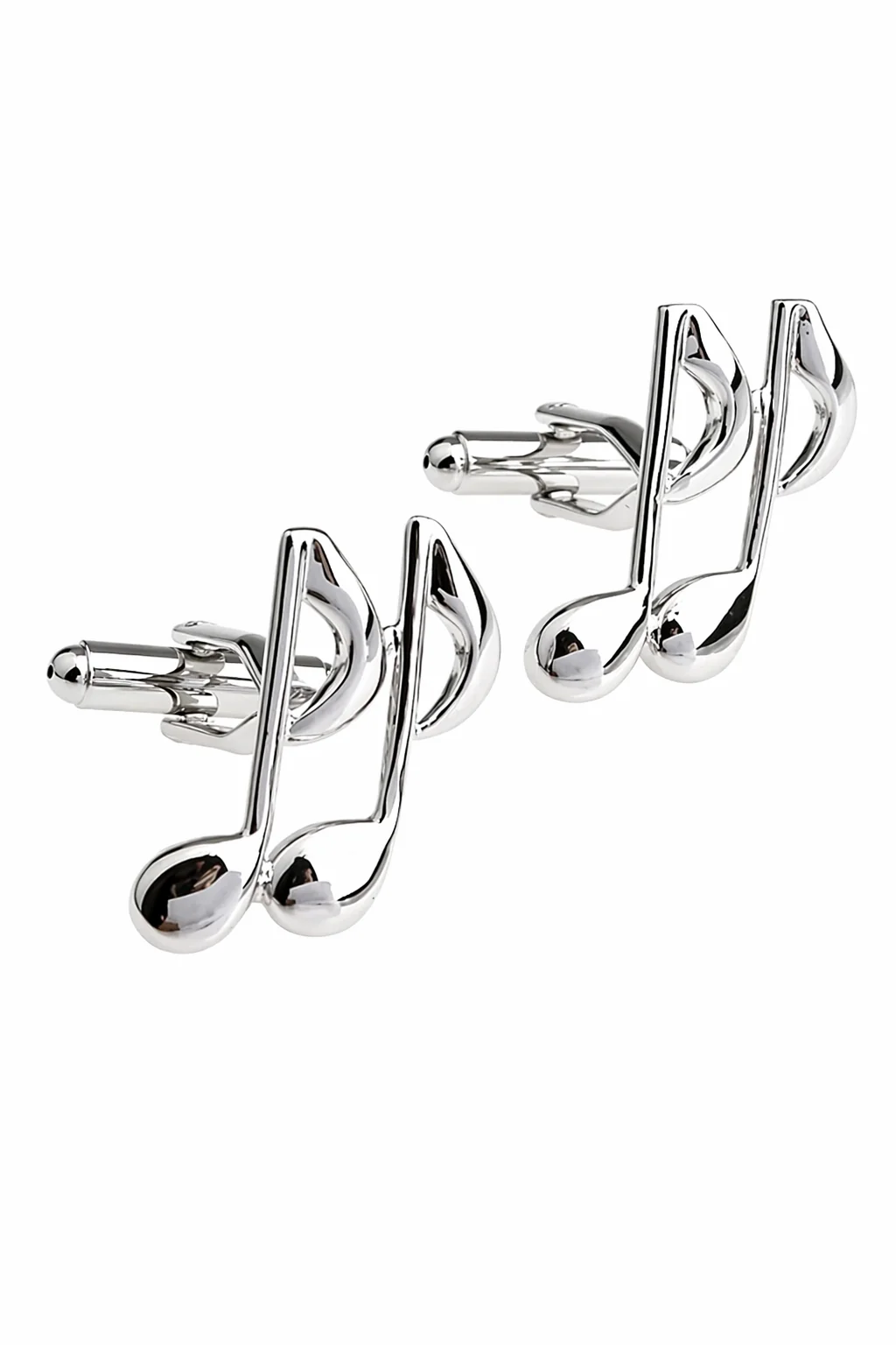 Note – Dugmad za manžetne srebrne boje