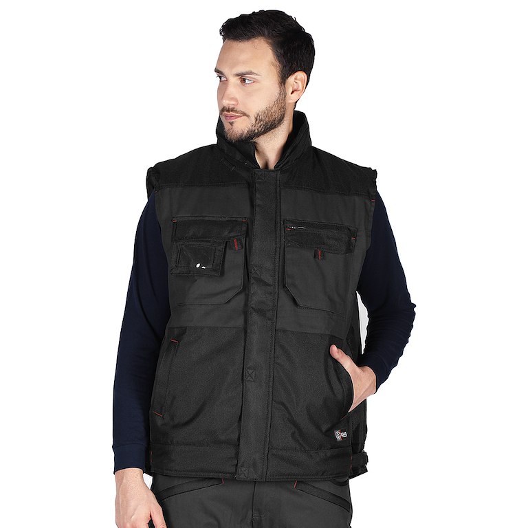 RAPID VEST, radni prsluk, tamno sivi