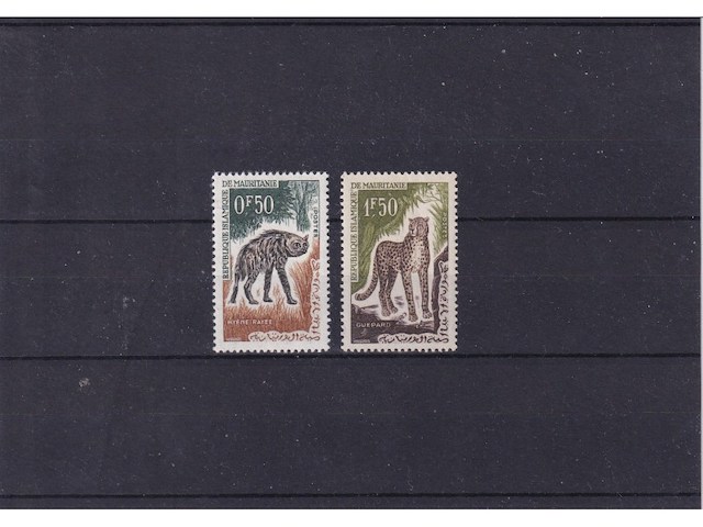 Mauritanija Fauna