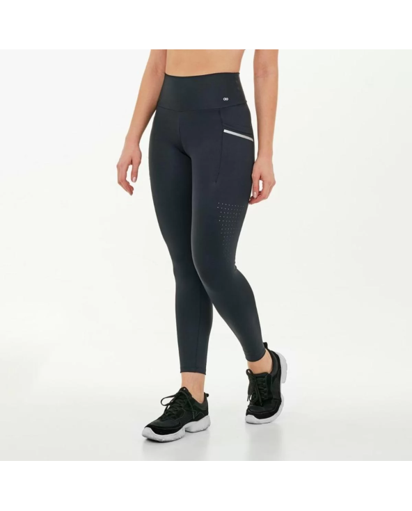 Legging Hyper Com Laser Lateral Preto