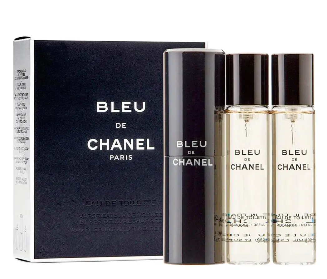 Chanel Bleu de Chanel EDT Travel Spray Refills 3 x 20ml