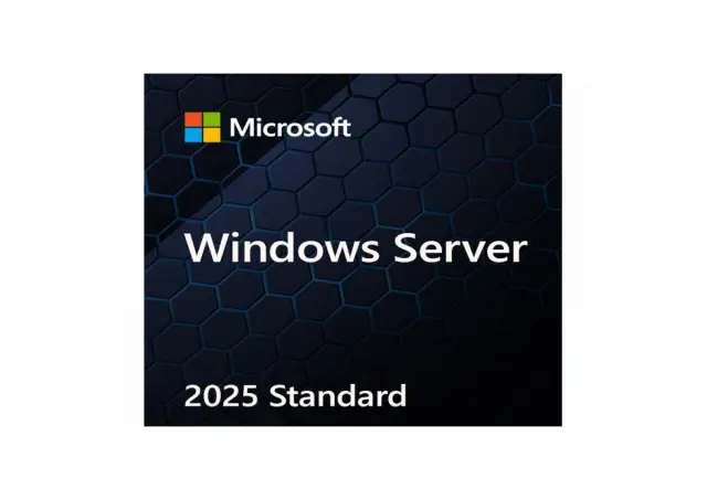 MICROSOFT Windows licenca Server Standard 2025, Crna