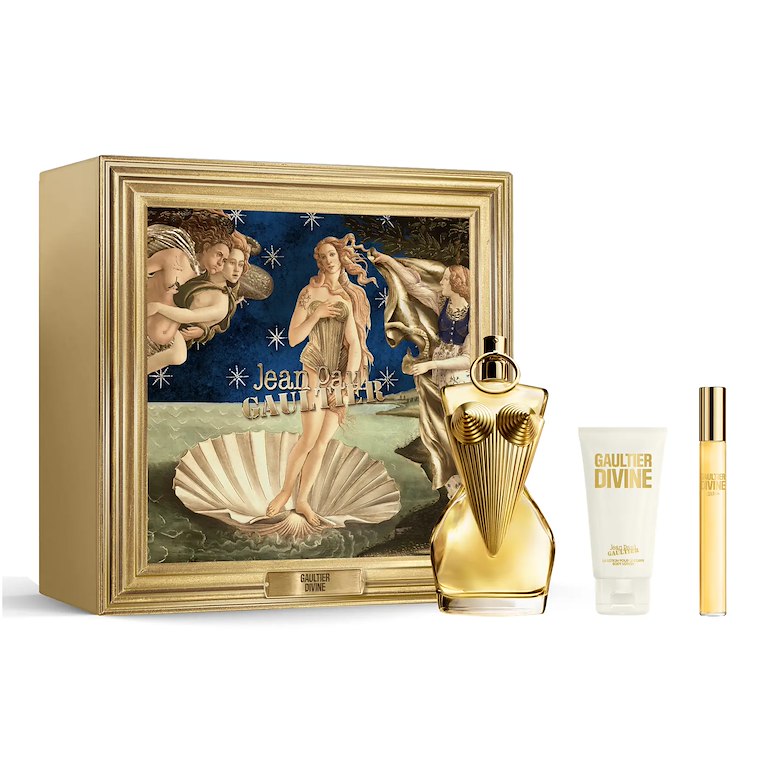 Jean Paul Gaultier Ženski parfemski set Divine, EDP, 100 ml + Losion za telo, 85 ml