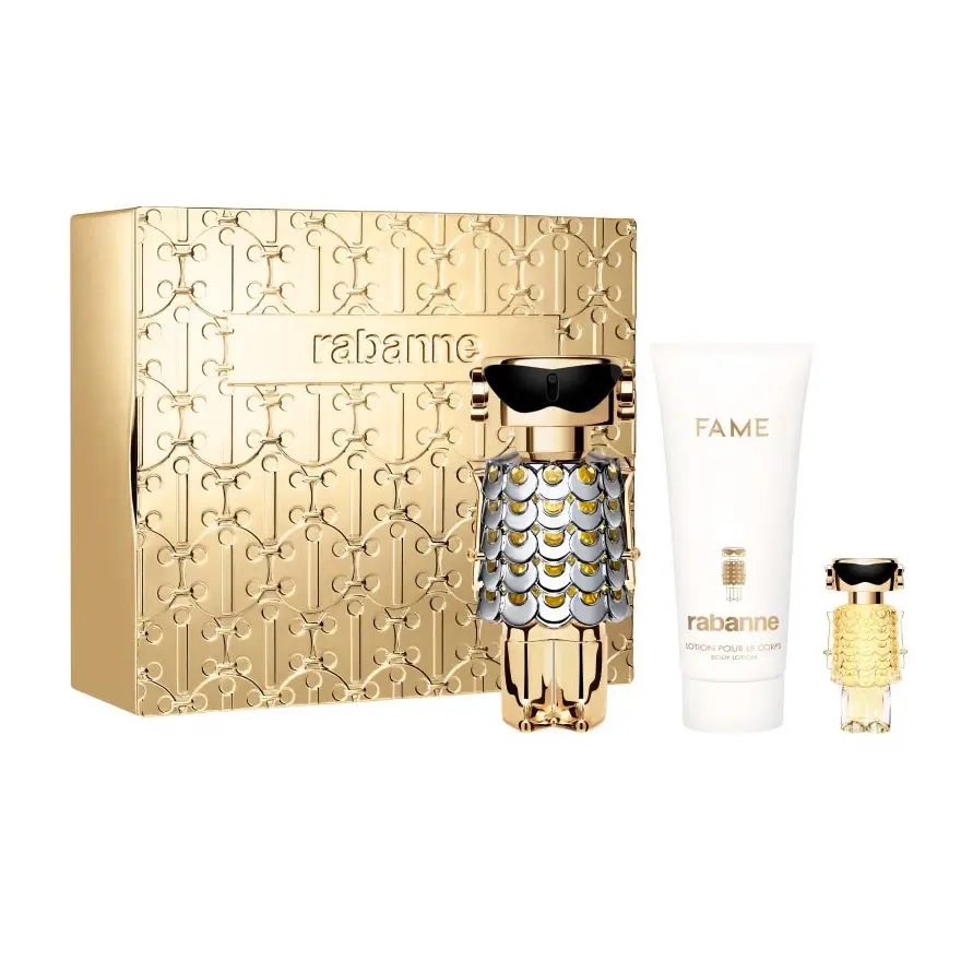 Paco Rabanne Ženski parfemski set Fame, EDP, 80 ml + Losion za telo, 75 ml + Mini, 4 ml