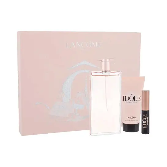 Lancome Ženski parfemski set Idole, EDP, 50 ml + Krema za telo, 50 ml + Maskara, 2.5 ml