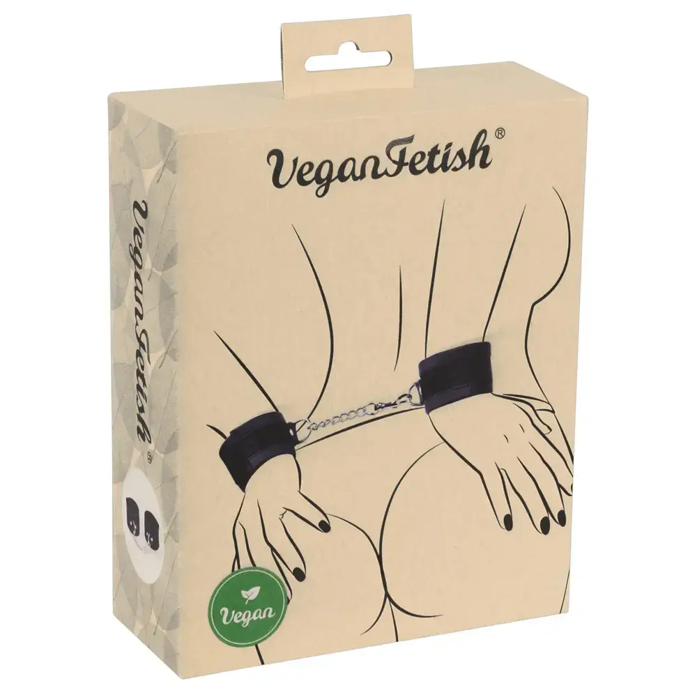 BDSM Lisice VeganFetish, Crne