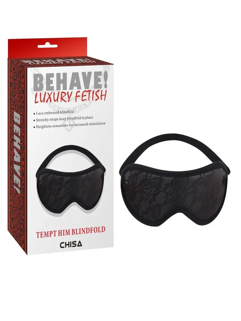 Povez za oči Tempt Him CN-632107172, Crni