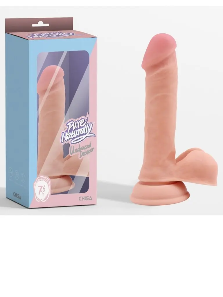 Dildo Undressed Debater, 19.2cm, Boja kože