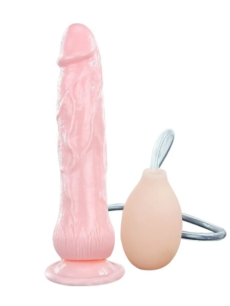 Dildo koji ejakulira, 20cm, Boja kože