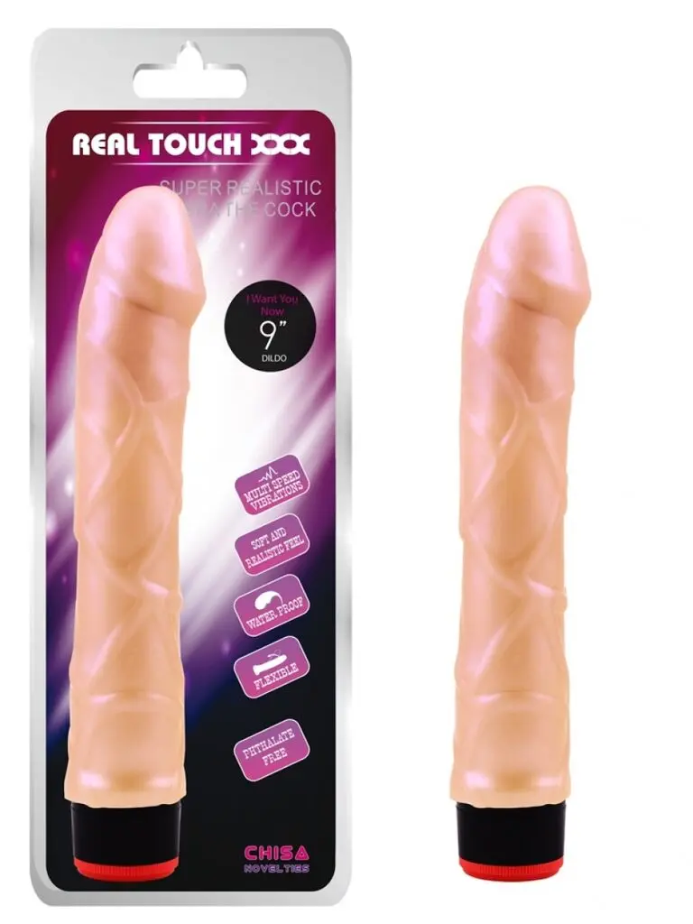 Vibrator Vibe Cock Flesh, 22cm, Boja kože