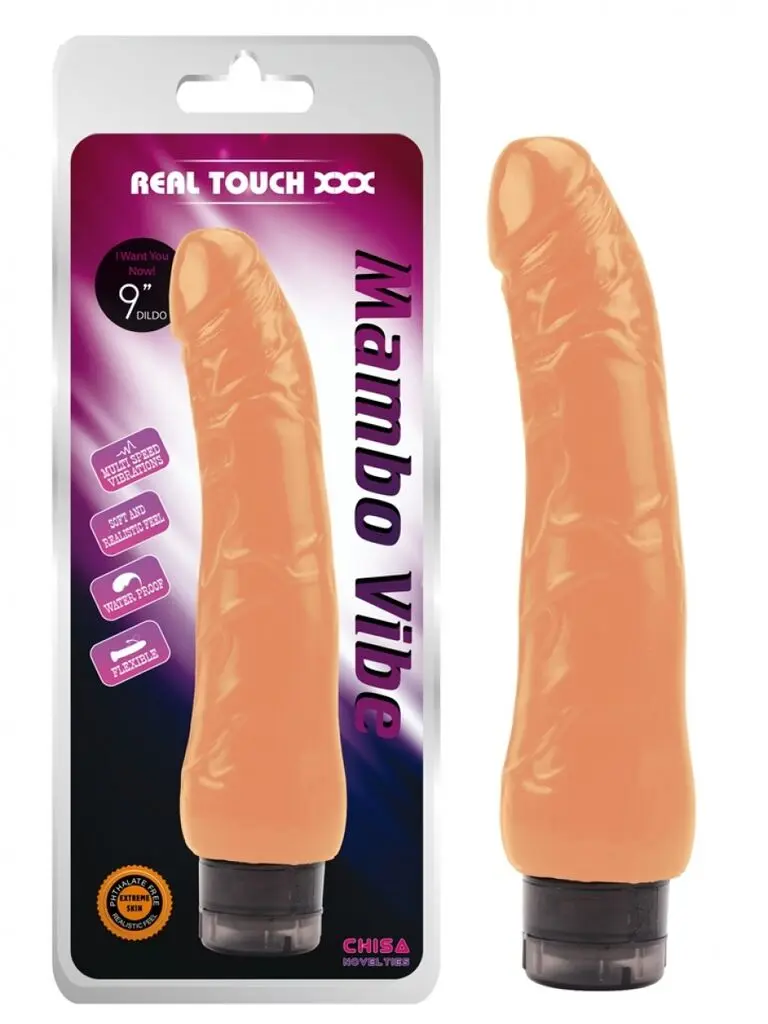 Vibrator Mambo Vibe Flesh, 22.5cm, Boja kože