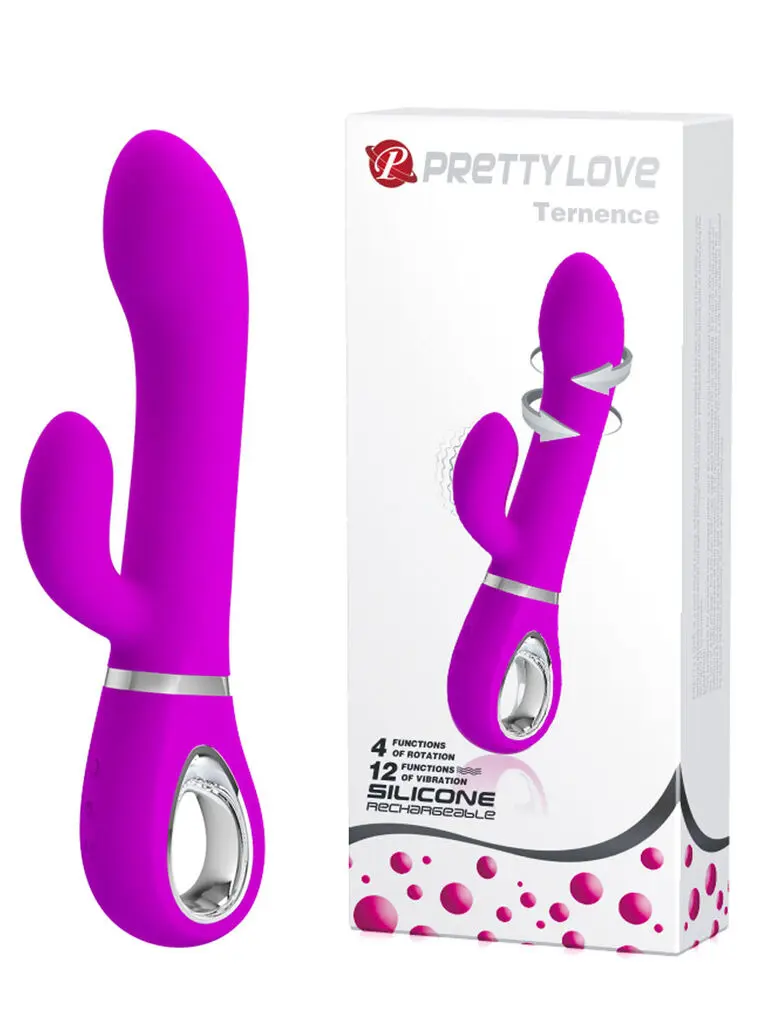 Vibrator Pretty Love Ternence, 19.6cm, Ljubičasti