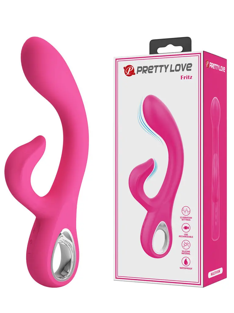 Vibrator Pretty Love Fritz, 19.8cm, Roze