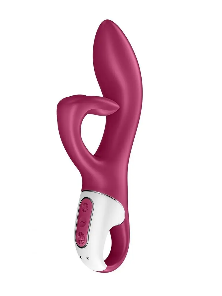 Vibrator Satisfyer Embrace Me Berry, Belo-ružičasti