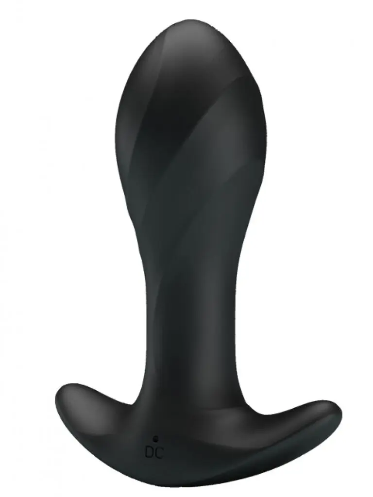 Analni vibrator Pretty Love, 10.5cm, Crni