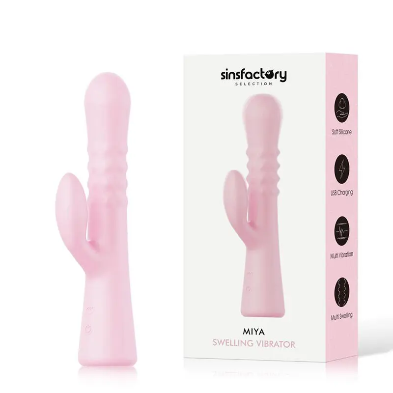 Vibrator sa pomeranjem Miya, 23.5cm, Roze