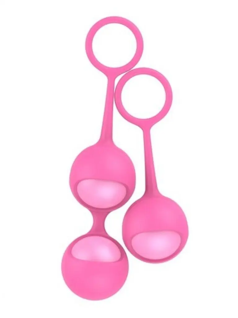 Vaginalne kuglice Funballs Allison Duo, Roze