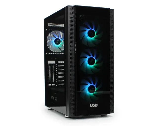 UGD Kućište, Intel i5-13400F/32GB/M.2 1TB/RTX4070 12GB/750W/UGD Nexus, Crno