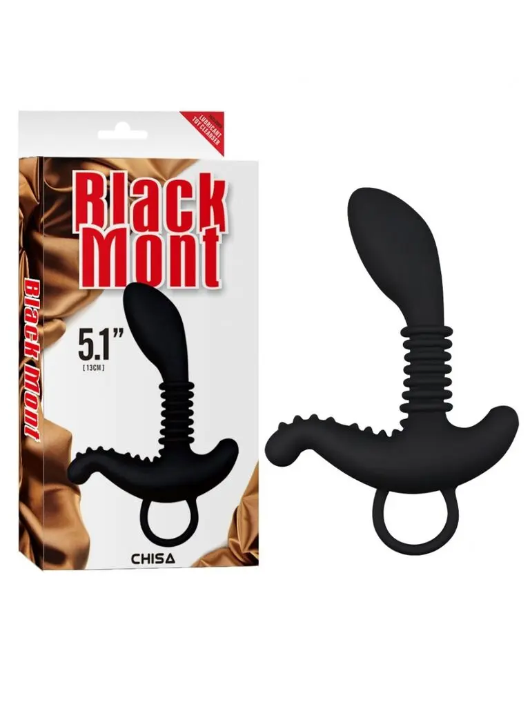 Stimulator Booty Exciter, 12cm, Crni