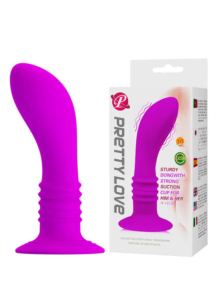 Vibrator Unisex, 12cm, Svetloroze
