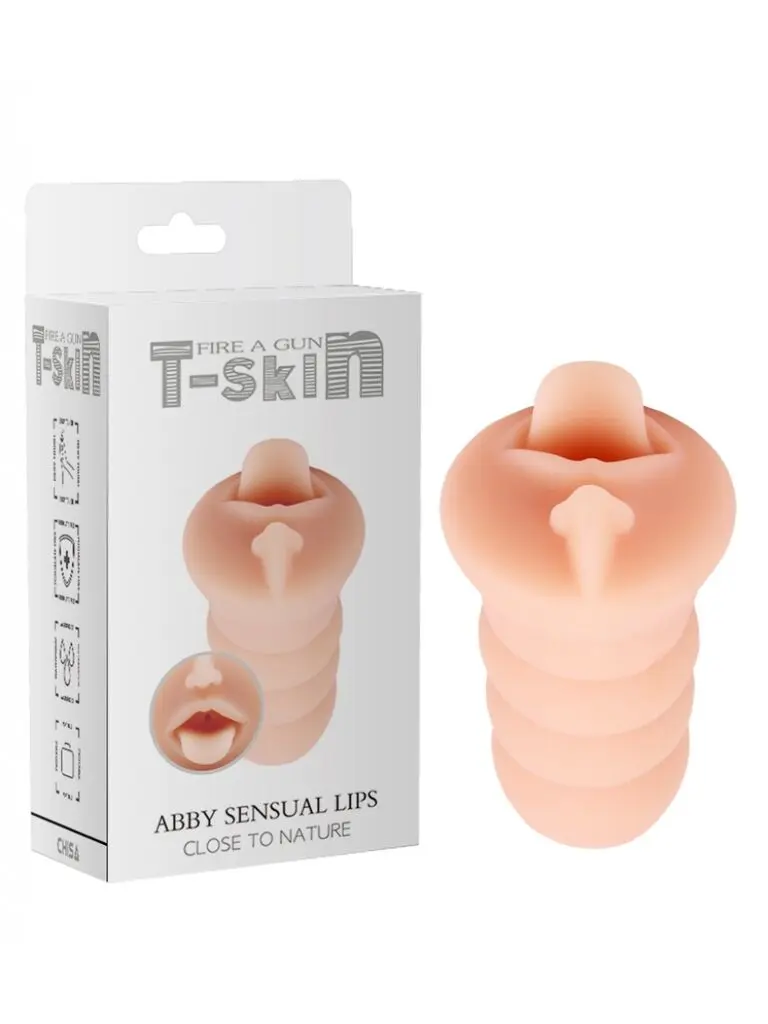 Masturbator Abby Sensual Lips, 15cm