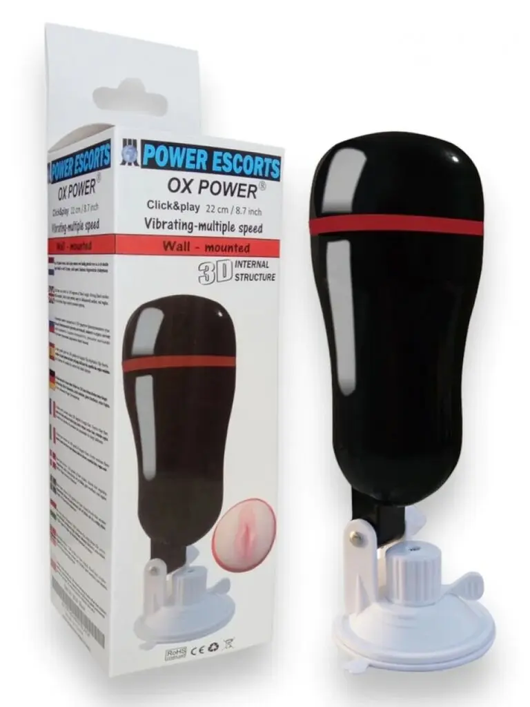 Masturbator sa vibracijom Ox Power, 22cm